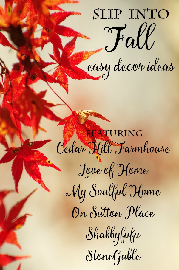 Slip into Fall - Cedar Hill Farmhouse
