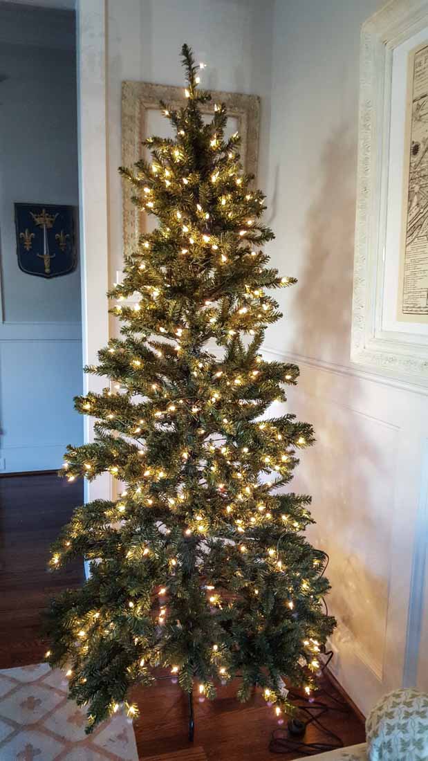 Elegant French Christmas Tree - Cedar Hill Farmhouse