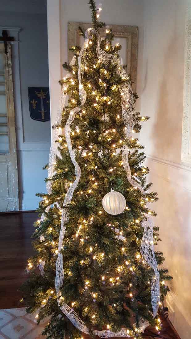 Elegant French Christmas Tree - Cedar Hill Farmhouse