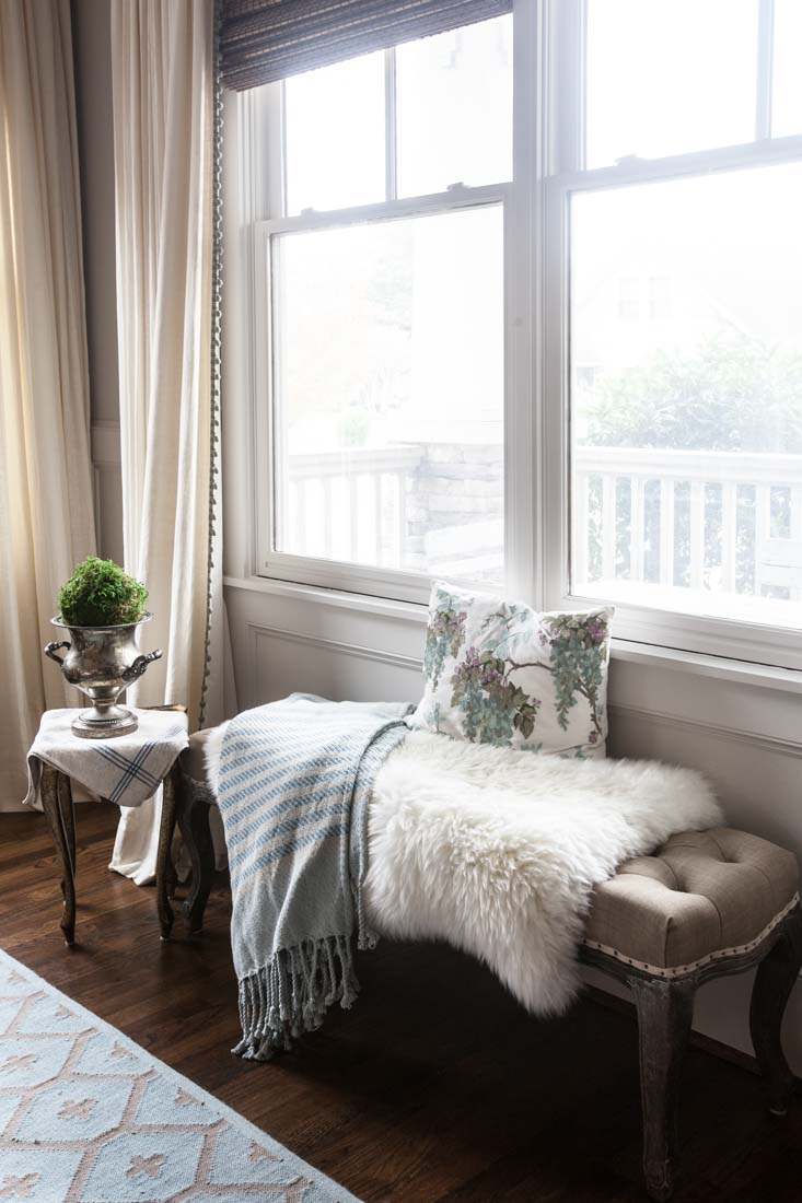 Faking a Window Seat - Cedar Hill Farmhouse