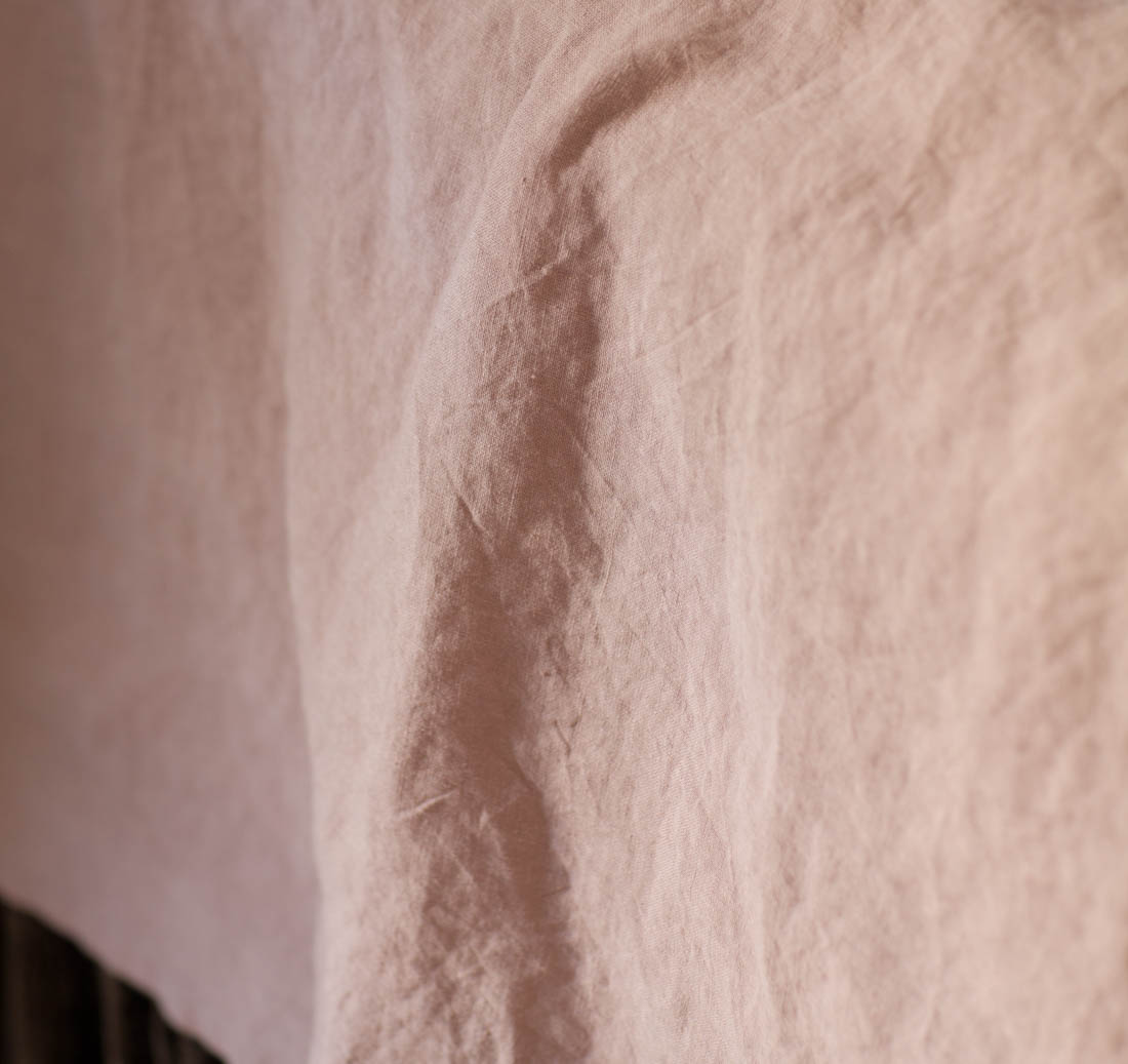 Rose Linen Sheets - Cedar Hill Farmhouse